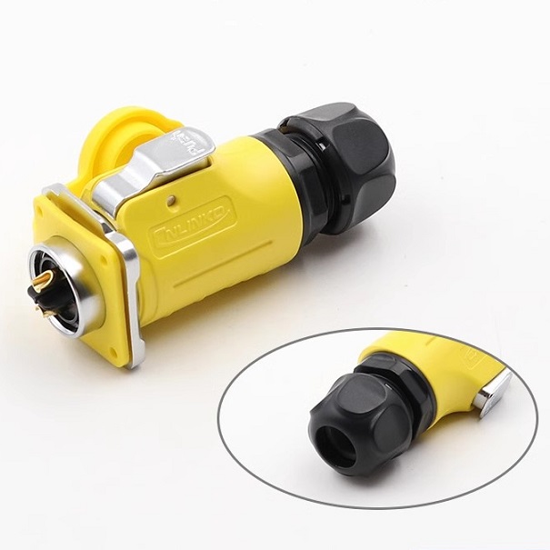 M16 Plastic circular connectors,IP67,Female plug& Male socket ...