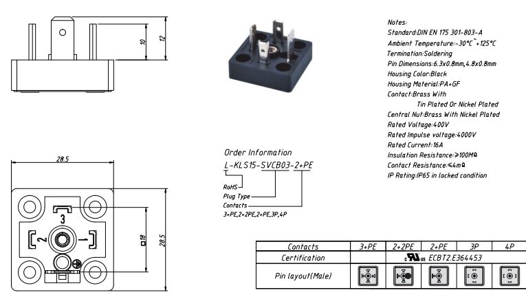 Solenoid valve base,A type,Rectangular manufacturer & supplier - KLS ...